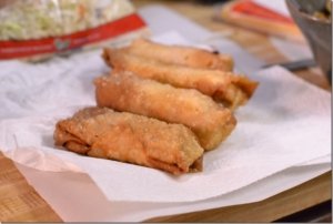 Simple Fried Pork Egg Rolls | My Bizzy Kitchen