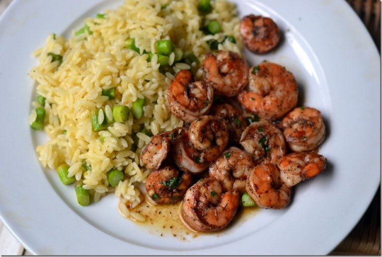 Spicy Italian Marinated Shrimp | My Bizzy Kitchen