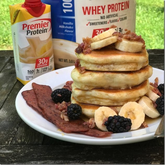 Premier Protein can be used for many recipes - including pancakes!