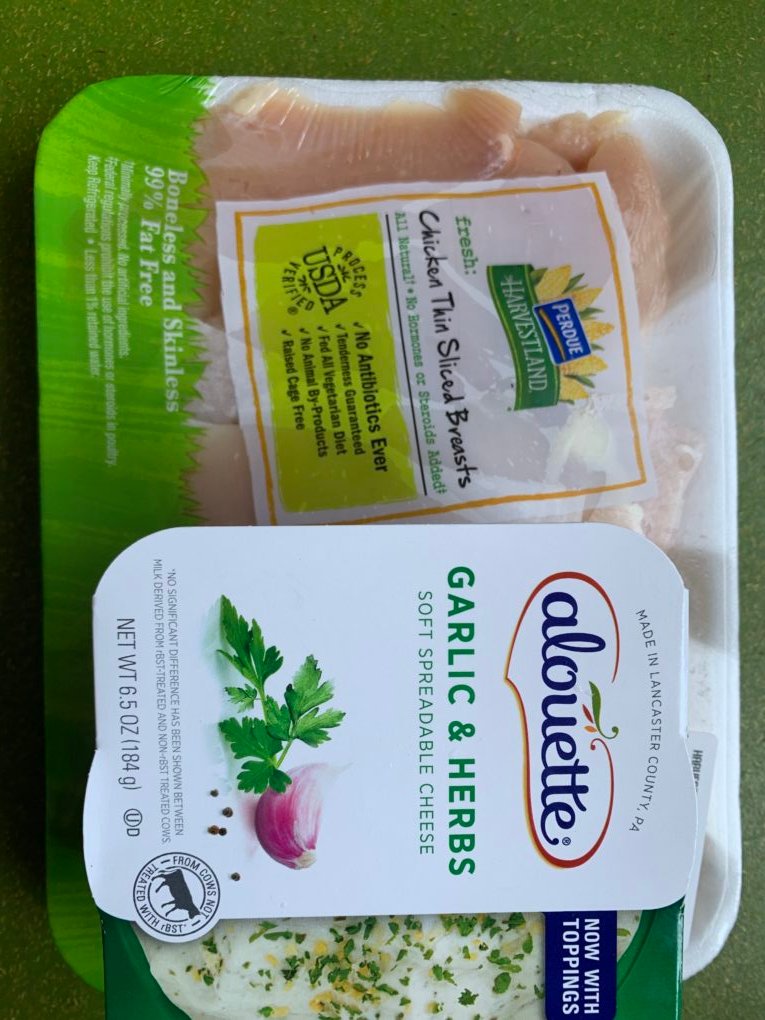 Cheesy Alouette Chicken | My Bizzy Kitchen