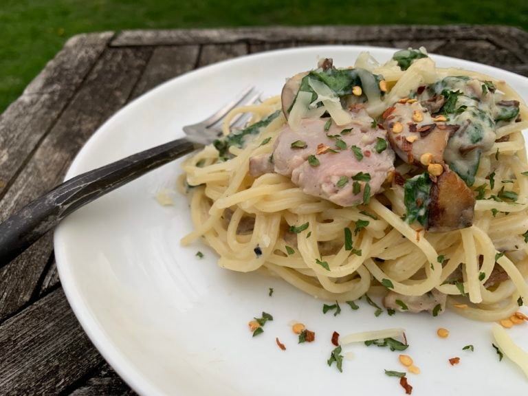 Cheesy Alouette Chicken | My Bizzy Kitchen