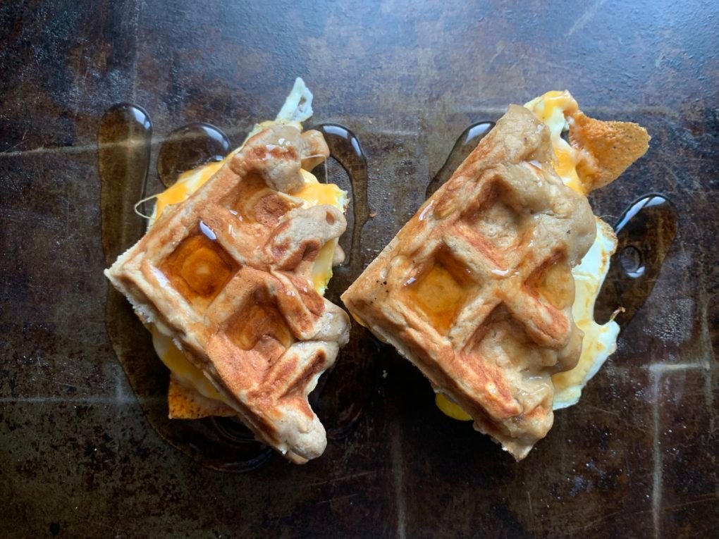 Banana Bread Waffles | My Bizzy Kitchen
