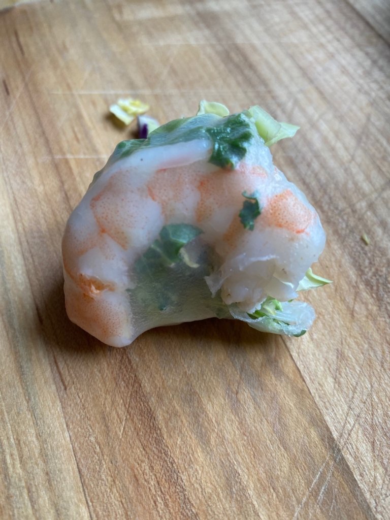 Shrimp Spring Rolls | My Bizzy Kitchen