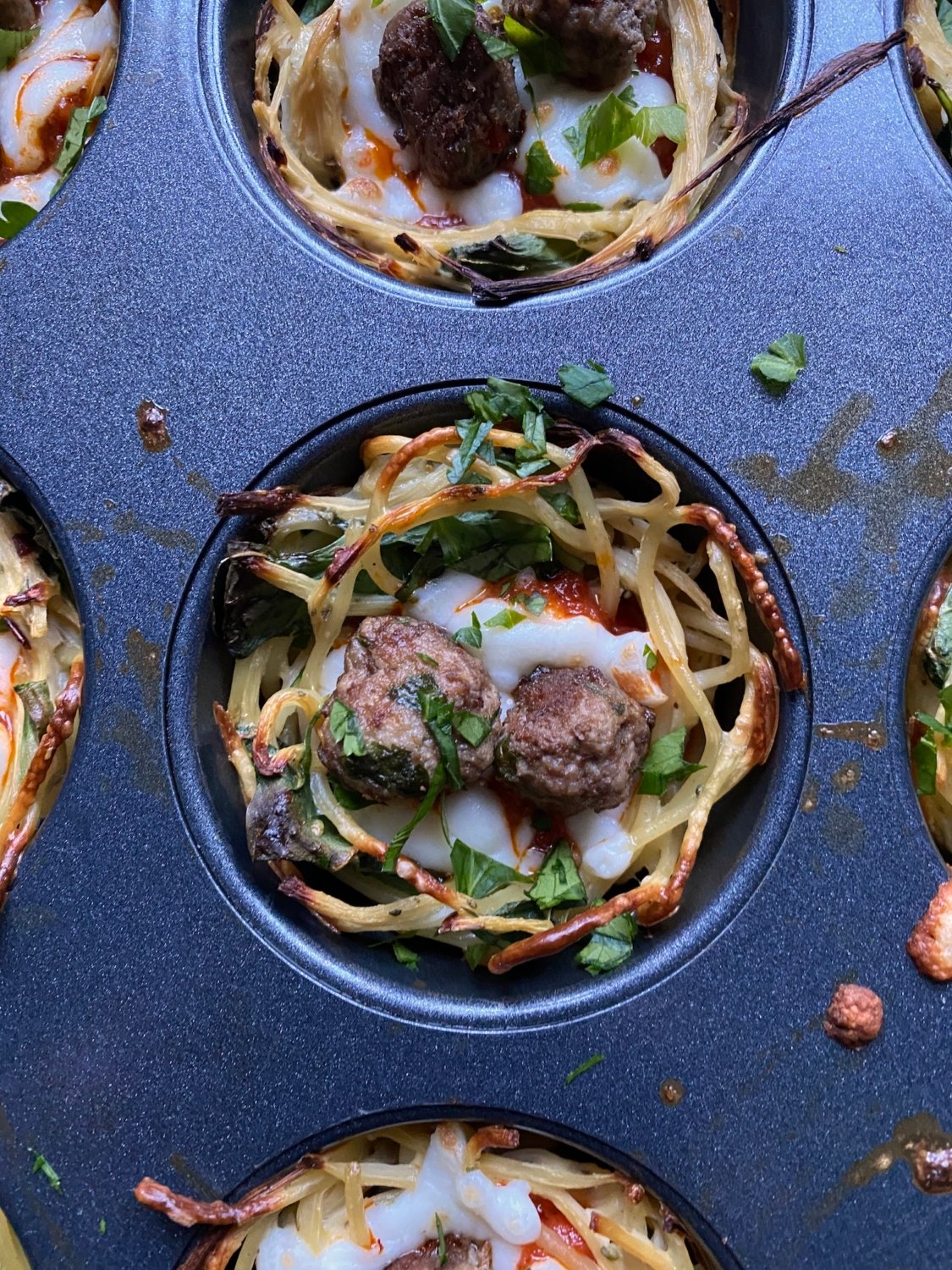 Pasta Birds Nests | My Bizzy Kitchen