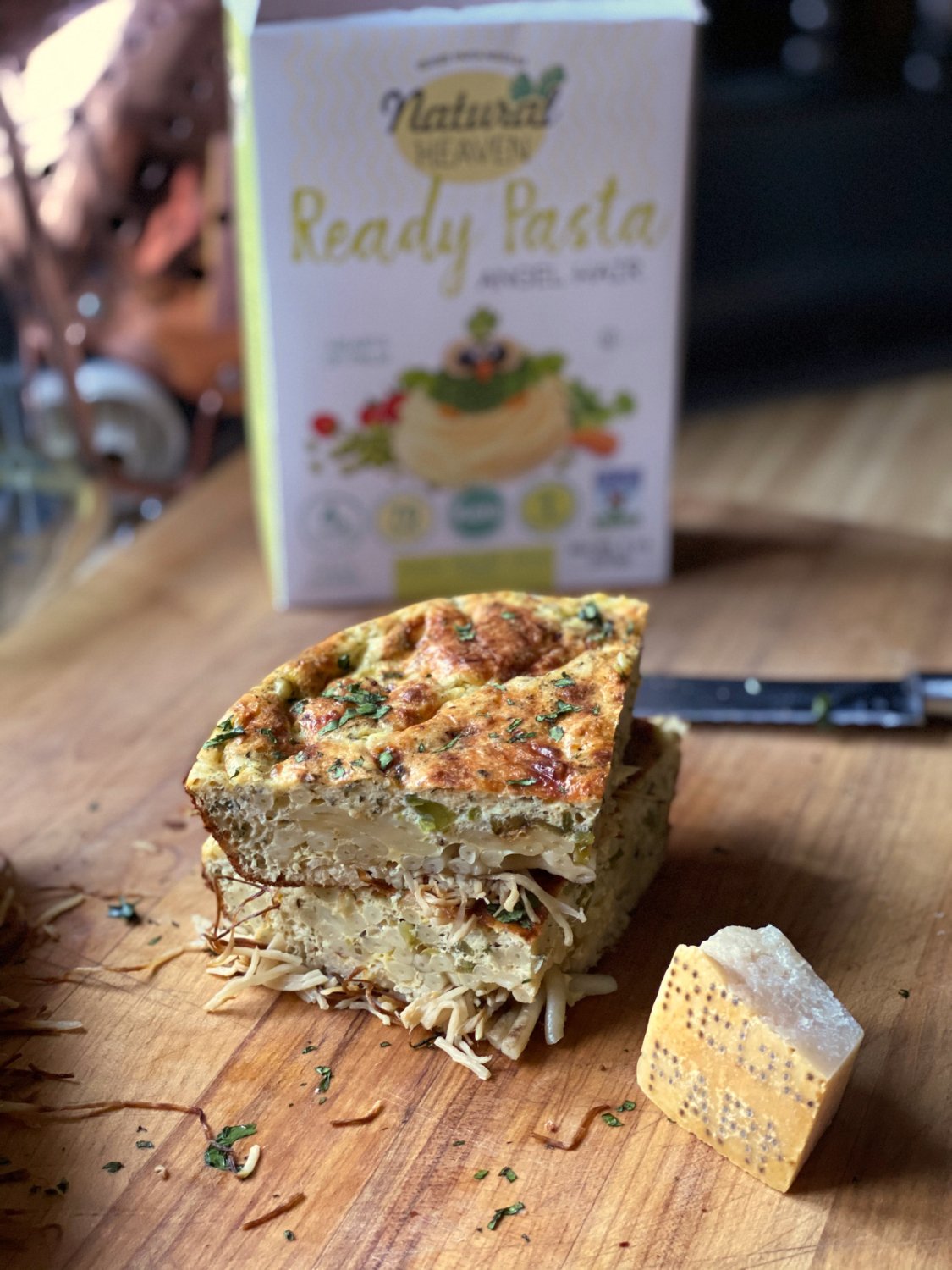 Pasta Frittata | My Bizzy Kitchen