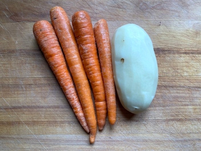 Carrot Potato Mash | My Bizzy Kitchen