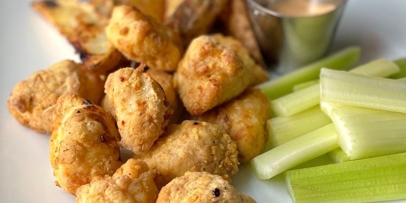 Movie Theater Popcorn Chicken - My Bizzy Kitchen