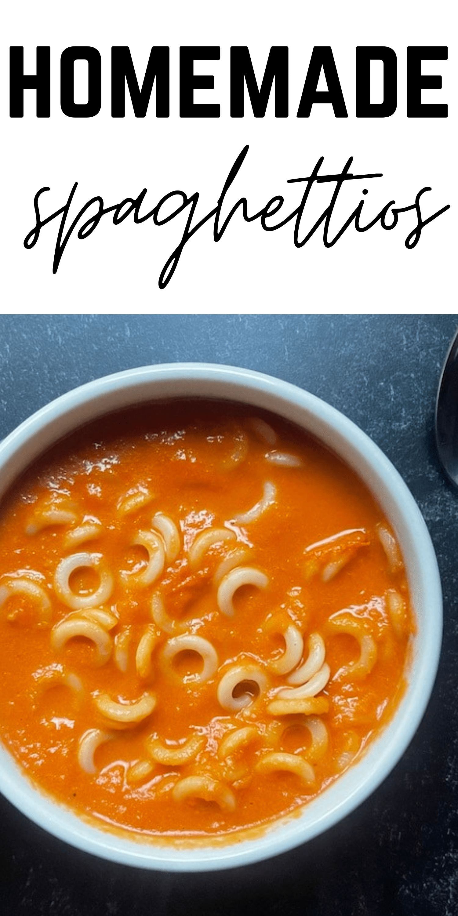 Homemade Spaghettios | My Bizzy Kitchen
