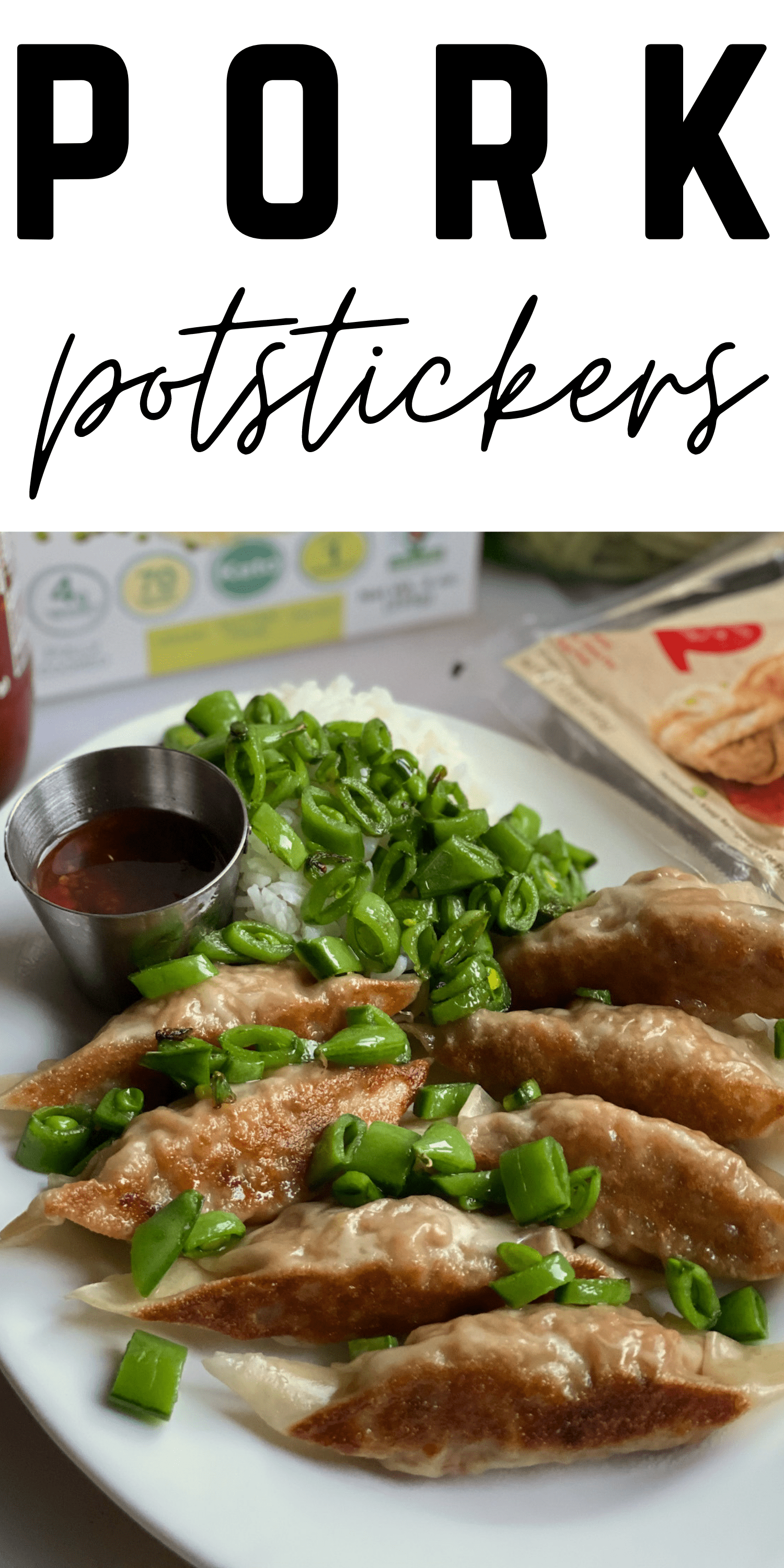 Pork Potstickers | My Bizzy Kitchen