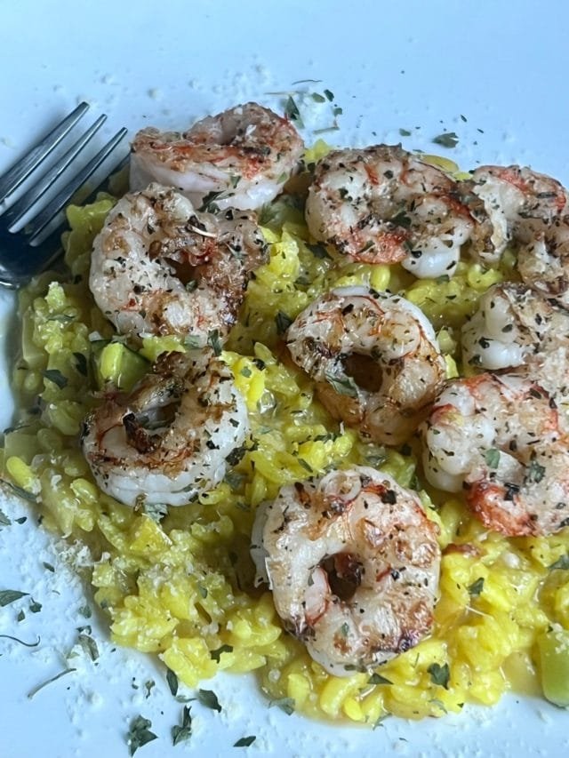 Shrimp Risotto | My Bizzy Kitchen