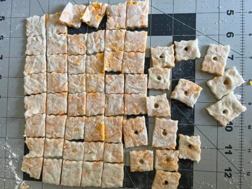 Homemade Cheez Its | My Bizzy Kitchen