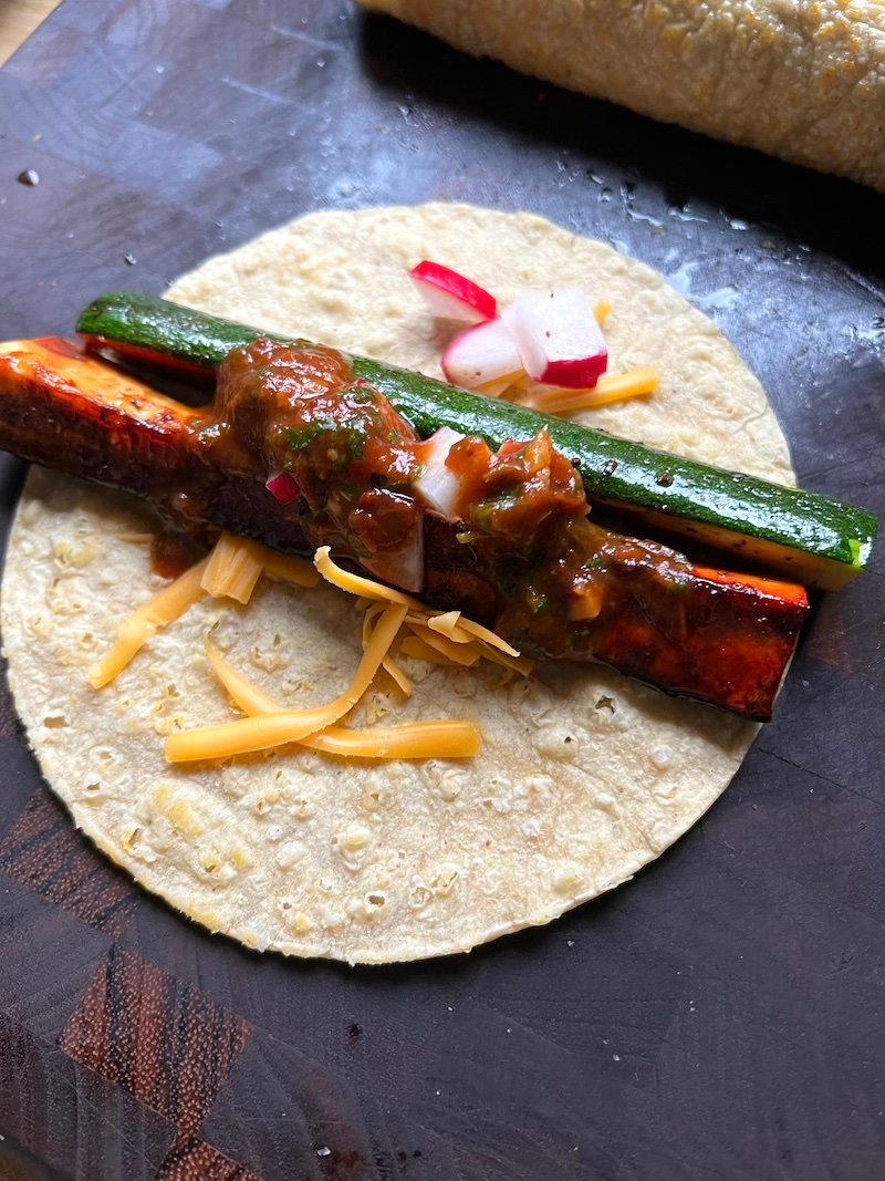 Zucchini Tacos | My Bizzy Kitchen