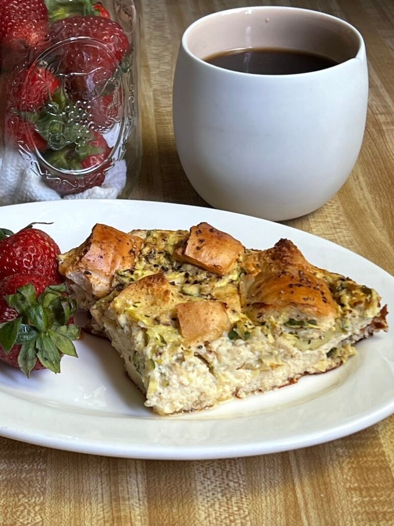 Summer Breakfast Casserole | My Bizzy Kitchen