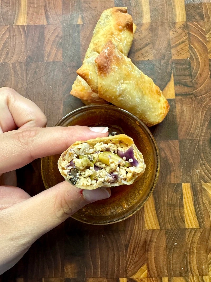 Vegan Egg Rolls | My Bizzy Kitchen