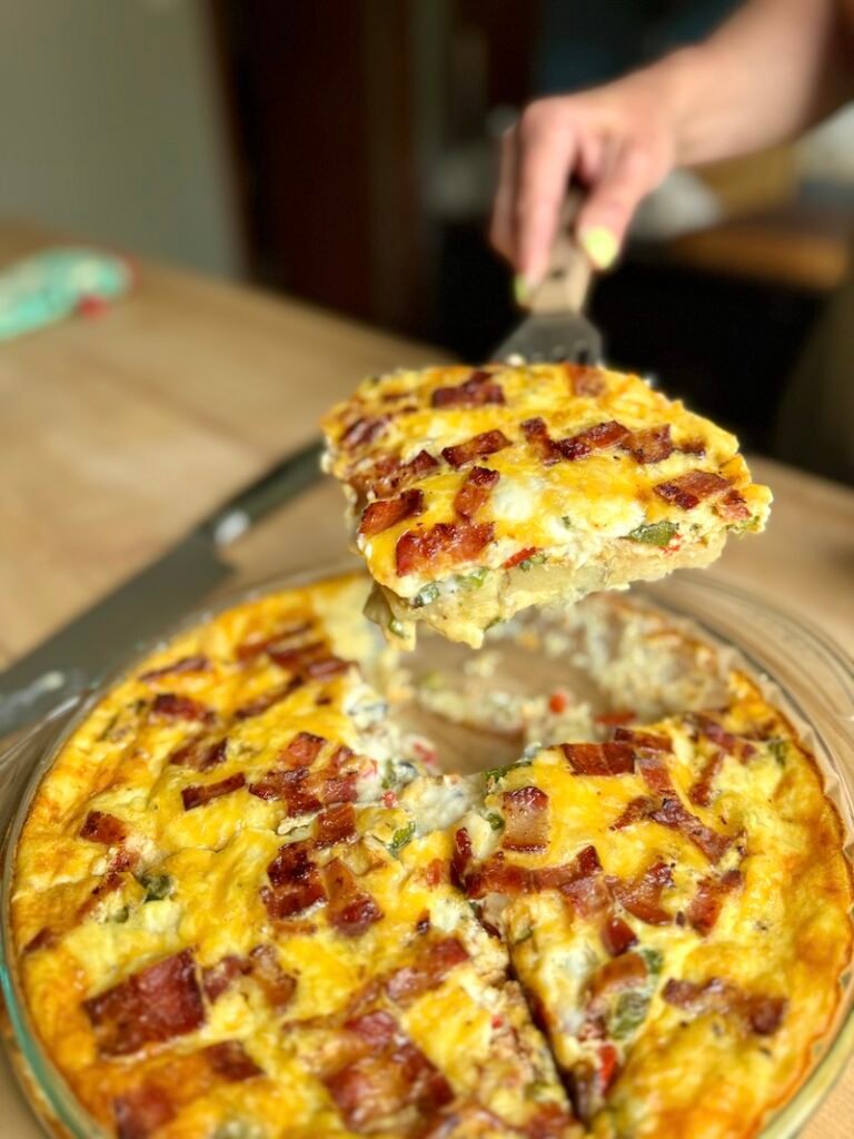Farmers Market Quiche | My Bizzy Kitchen